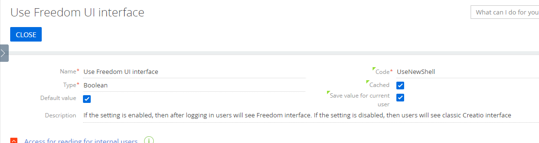 New Freedom Ui Shell 8 0 6 Community Creatio